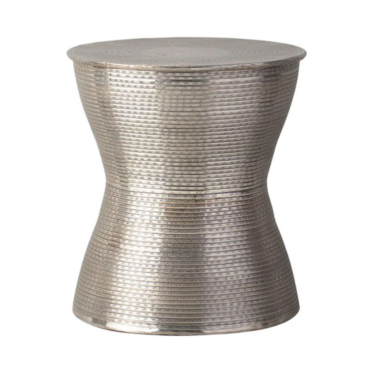 Karad Antique Silver Side Table