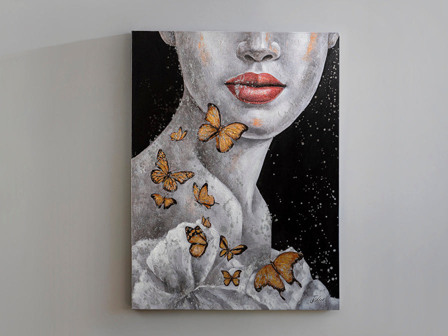 "Entourage" Painting